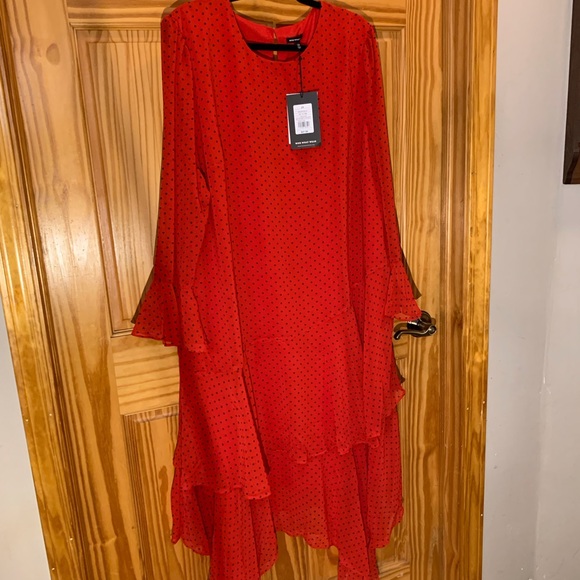 Who What Wear | Dresses | Nwt Who What Wear Size 2x Sheer Layers | Poshmark